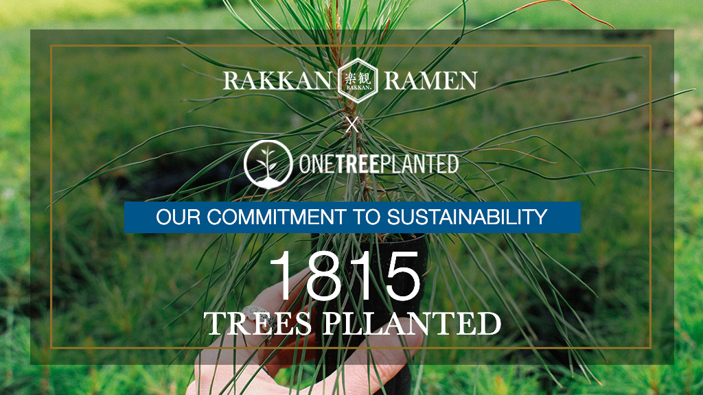 RAKKAN Ramen Plants Over 1000 Trees September 2025